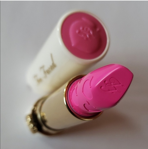 Too Faced | Makeup | 2 Too Faced Peach Kiss Lipsticks I Think In Pink ...